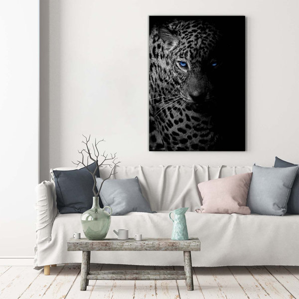 Ebern Designs Leopard - Kunstdrucke auf Leinwand - Wrapped Canvas | Wayfair.de